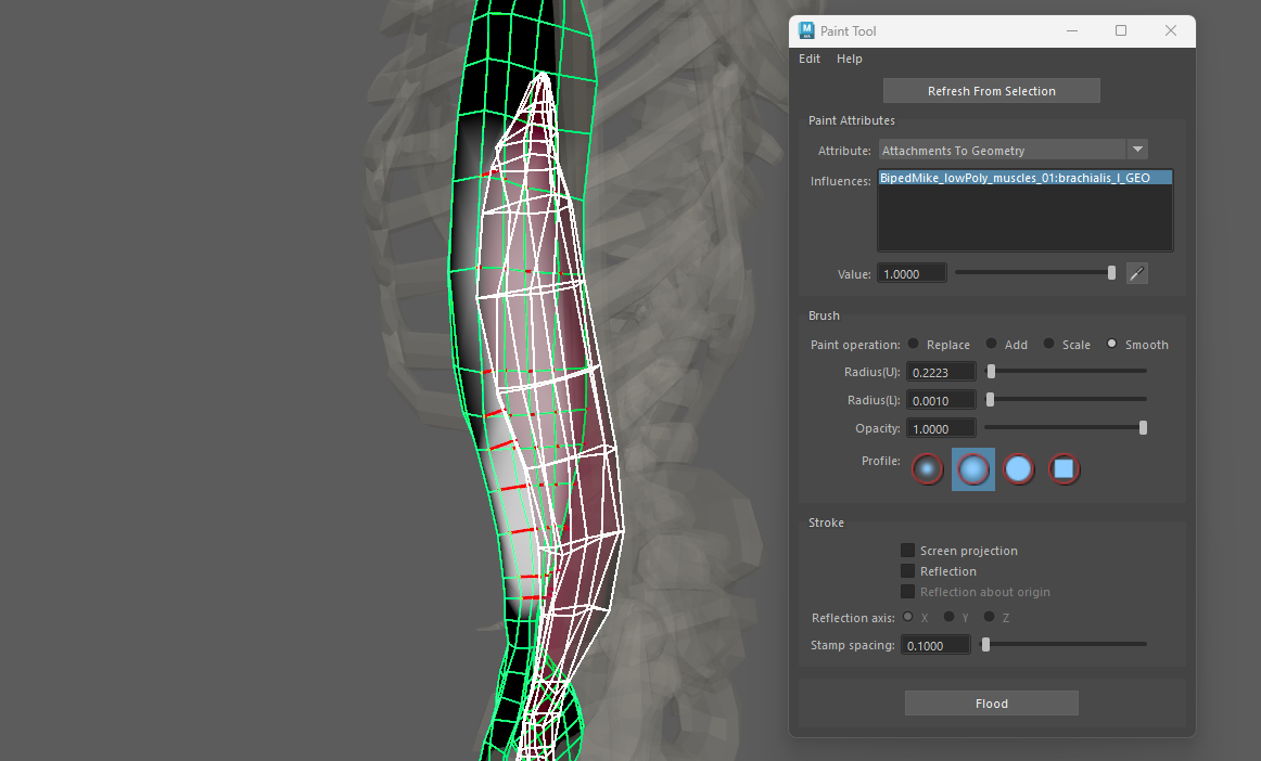AdnMuscle - maya - deformers - AdonisFX Docs